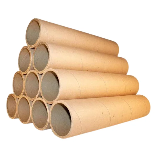 Customized Brown Kraft Paper Tube & Core For Packaging Textile Roll ...