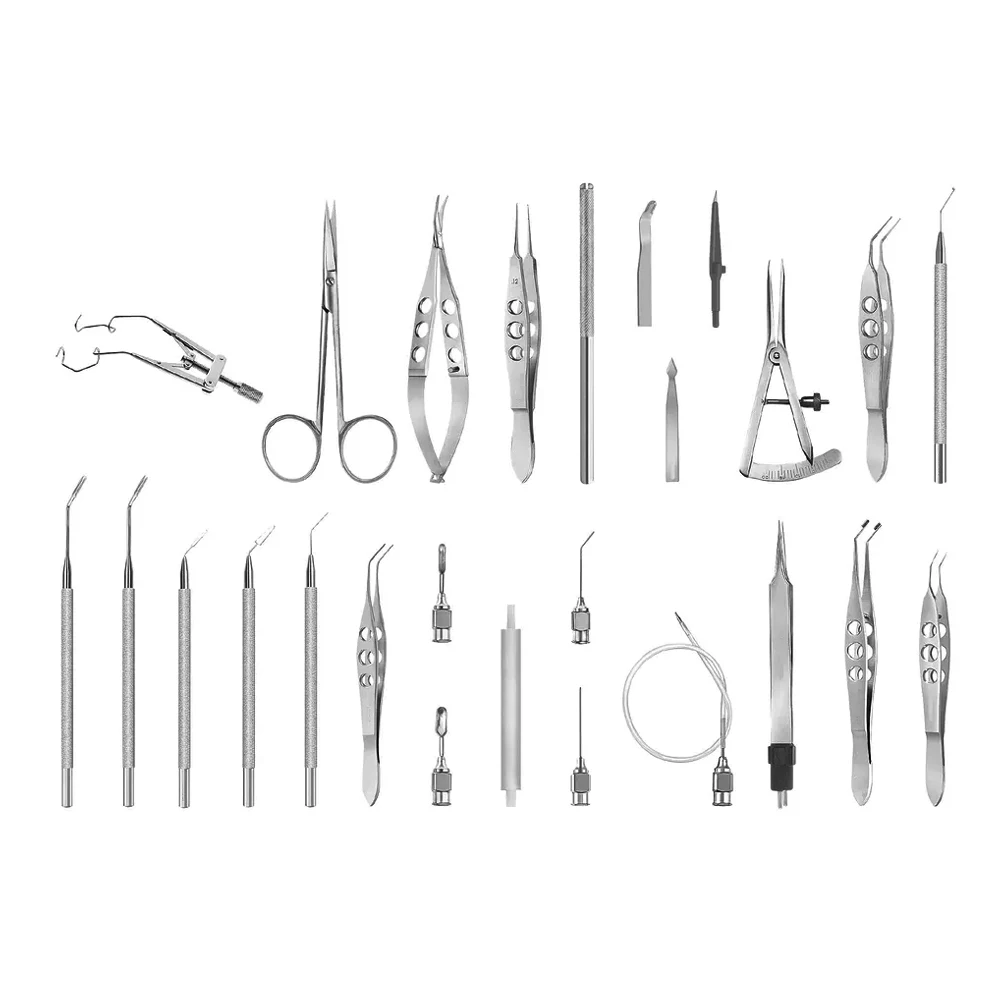 Manual Phacofracture Cataract Extraction Set Comprehensive Ophthalmic ...
