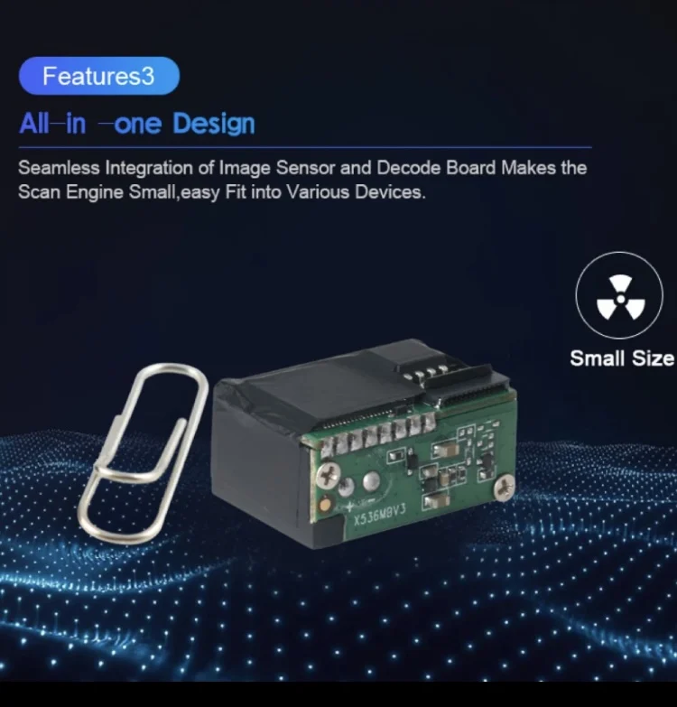 1d 2d Image Barcode Scan Module Cmos Qr Barcode Scanner Module Usb/ttl ...