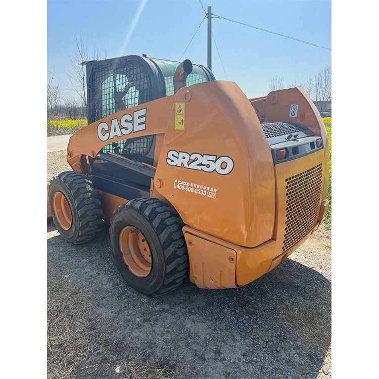 Case Sr250 3.5-4 Ton Used Skid Steer Loaders Used Track Machine Mini ...