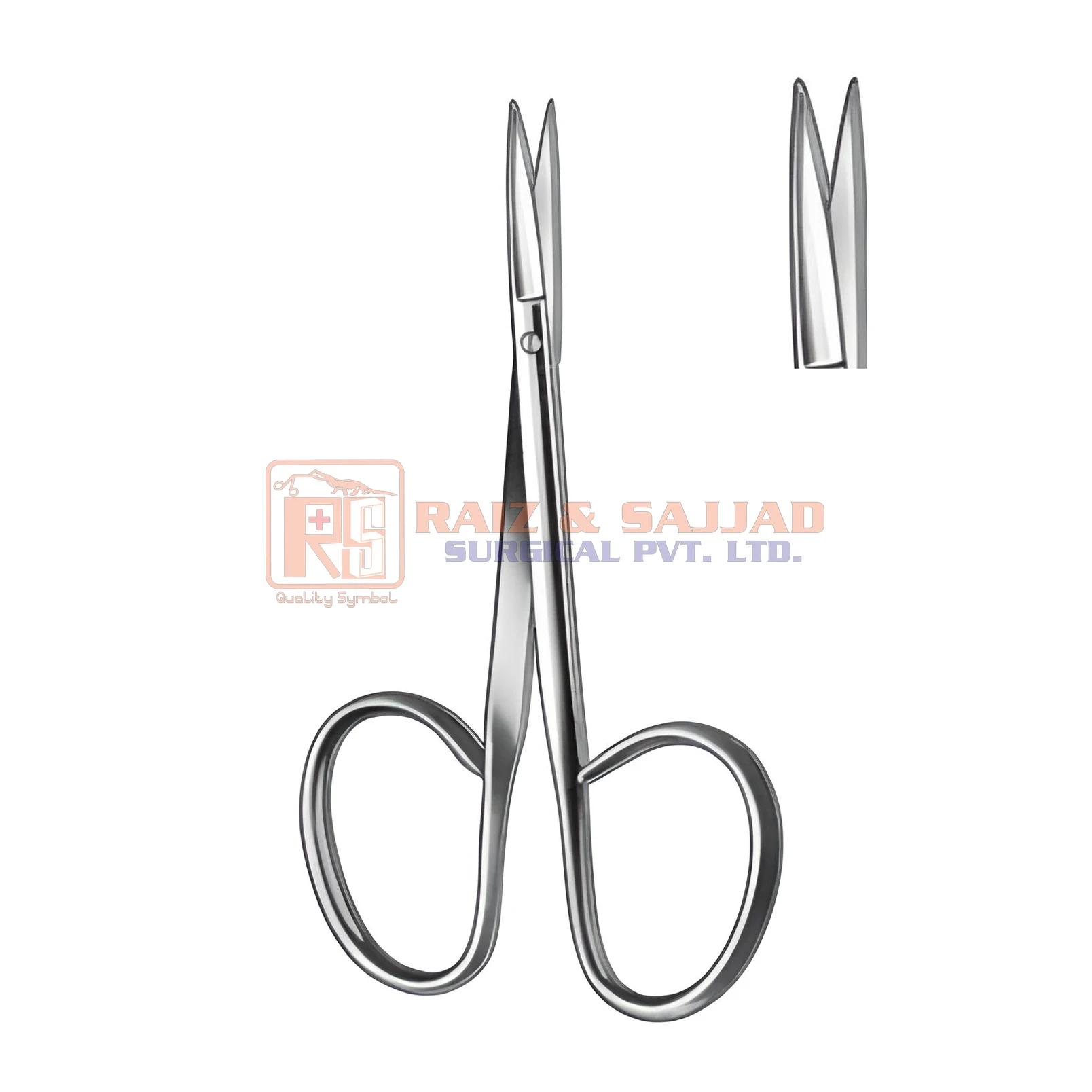 Top-notch Quality Ribbon Handle Straight Scissors Sharp Sharp ...