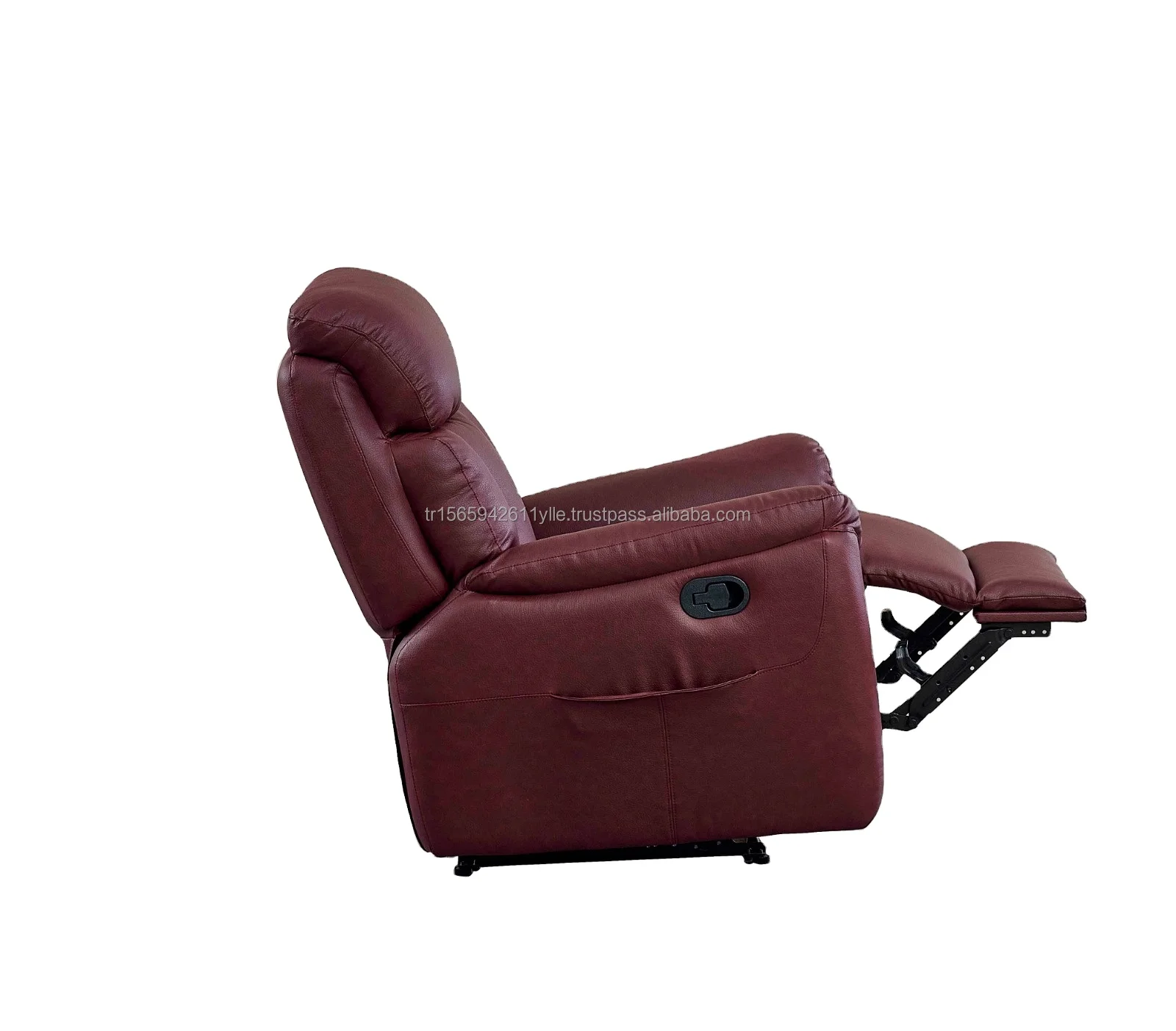 Lord Modern Recliner One Seat Design With Extendable Feature Metal ...