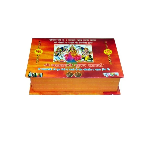 Mahalaxmi Action Moli Puja Box for Hindu Rituals and Festivals ...