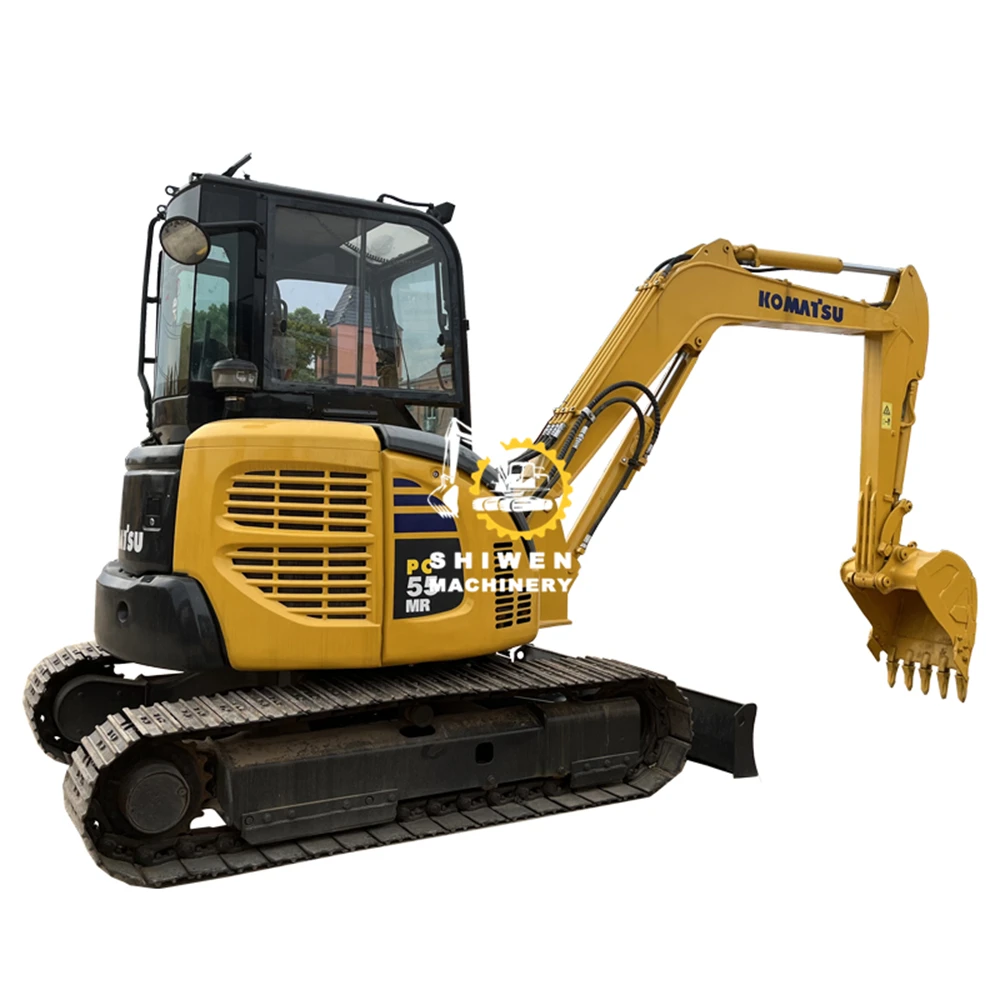 Komatsu Excavator Used Pc55mr Small Digger Machine Pc 55 Pc55mr-2 Komatsu Mini 5 Ton Excavator ...