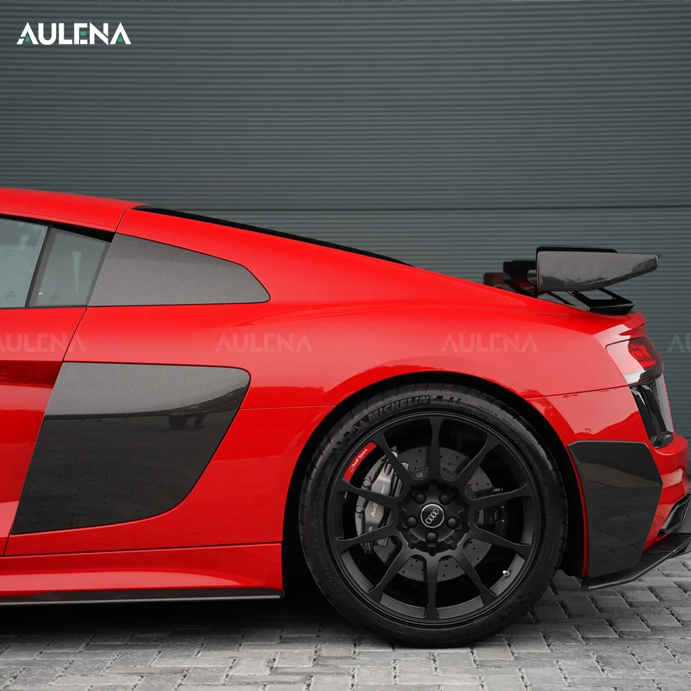 Performance Style Dry Carbon Body Kit Front Bumper Lip Canards Side ...