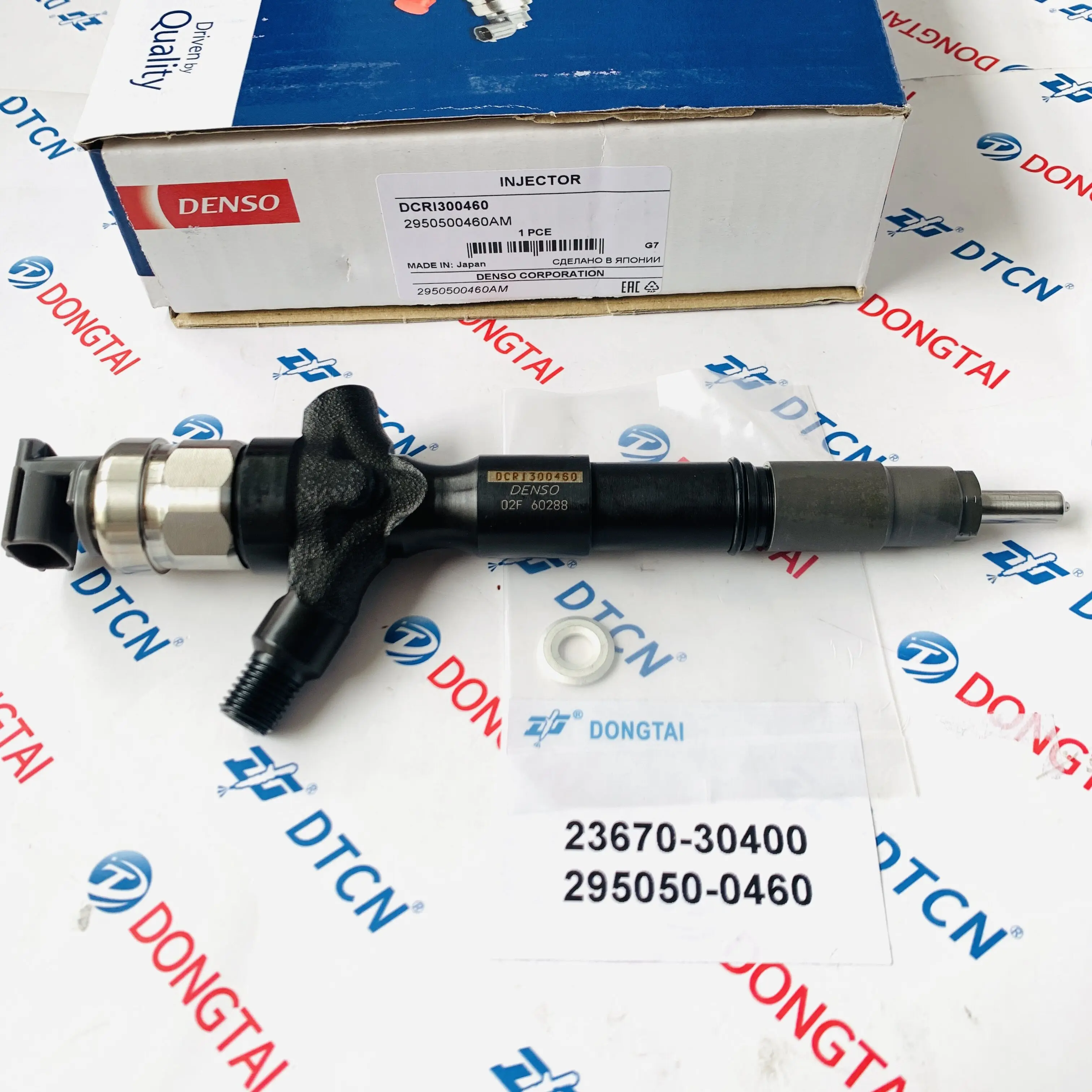 Common Rail Fuel Injector 23670-30400 295050-0460 For Toyota Hilux 1kd ...