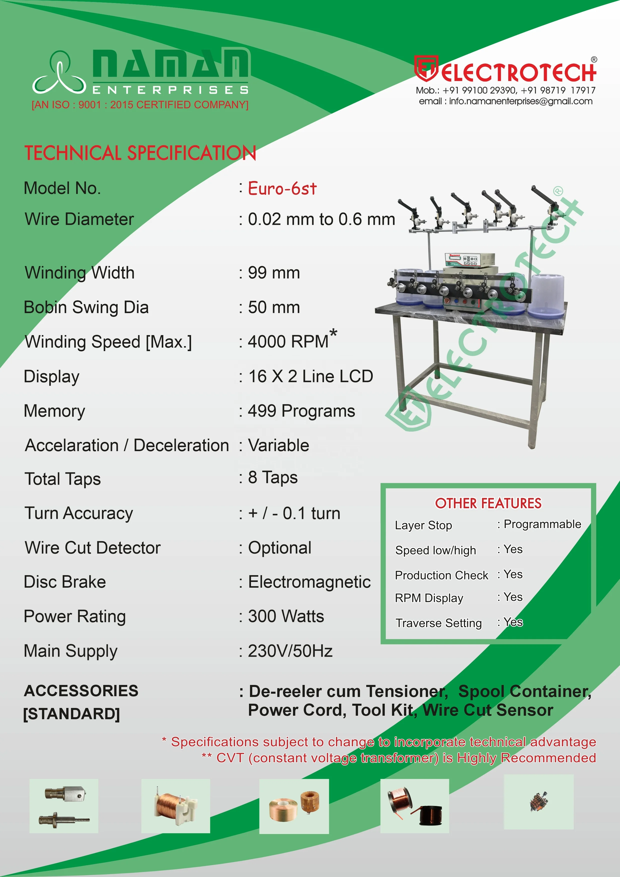 Six Axis Cnc Coil Winding Machine For Copper Wire Solenoid Coils ...