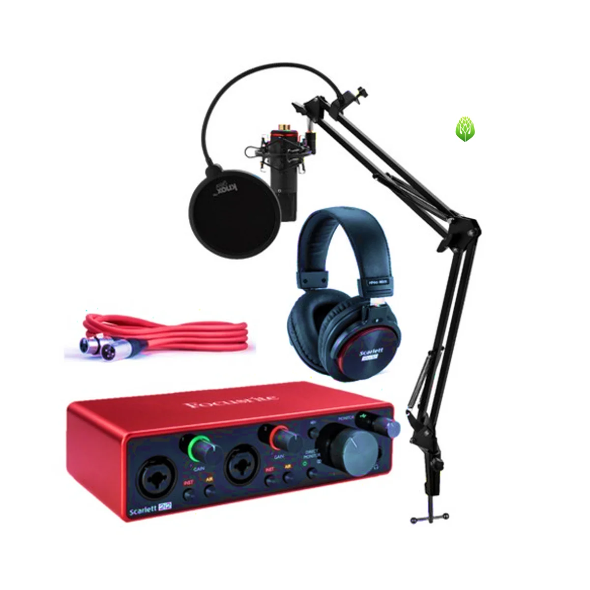 Focusrite Scarlett 2i2 (3rd Gen) Usb Audio Interface,Quality Recording ...