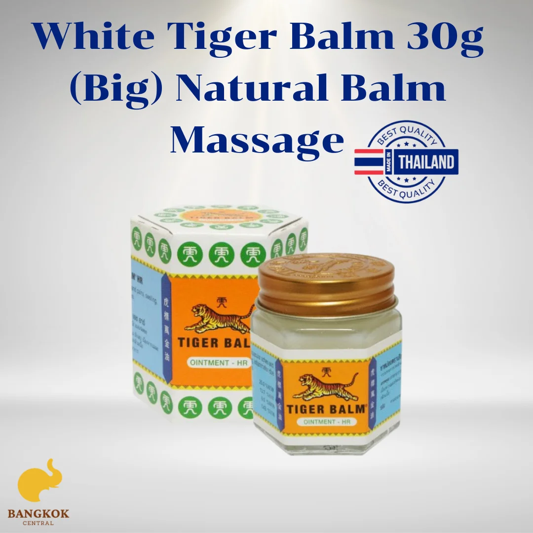 White Tiger Balm - Natural Pain Relief for Muscle Aches