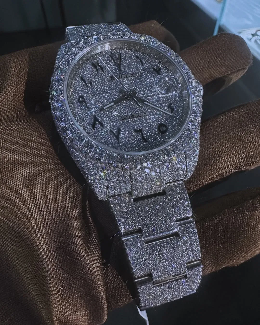 VVS Moissanite Diamond Watch for Men Luxury Automatic Movement High End ...