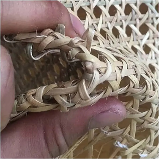 High Quality Natural Rattan Fabric Vietnam Real Rattan Fabric Mesh ...