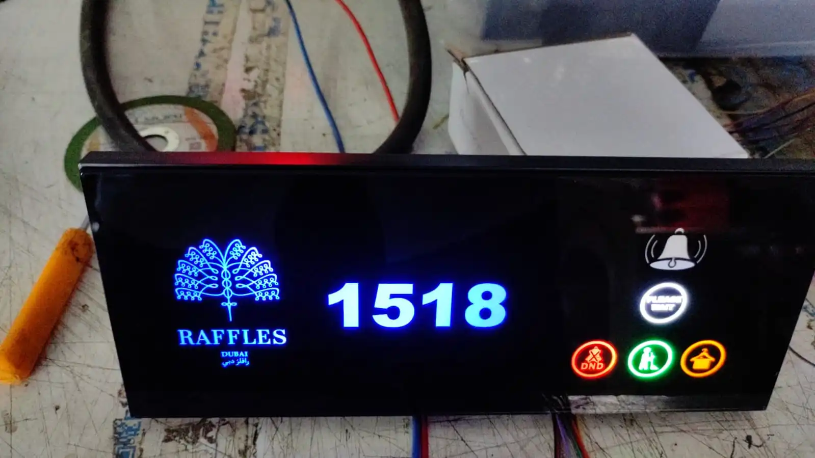 DND Corridor Panel - Smart Touch Switch for Hotels & Homes