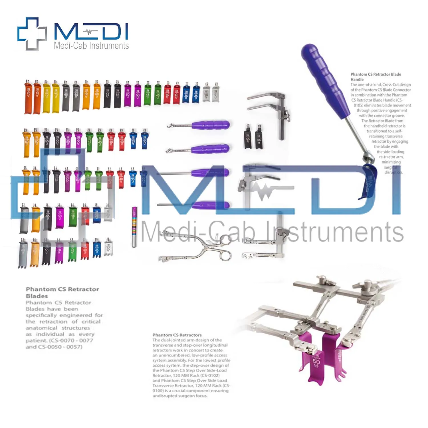 Phantom CS Classic System Anterior Cervical Retractor
