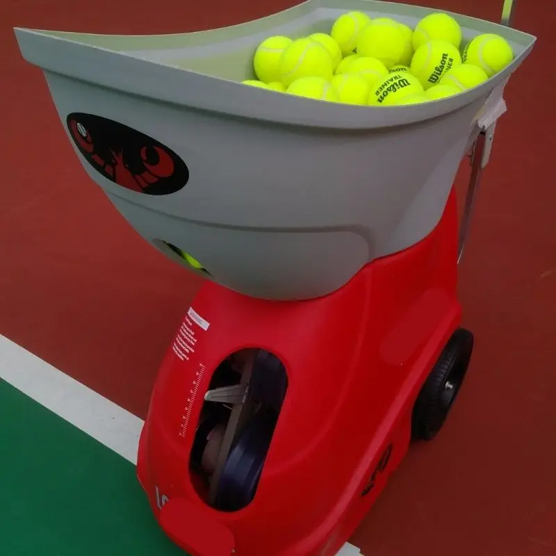 Best Seller Picking Throw Tennis Ball Machine Track Container Pressure ...