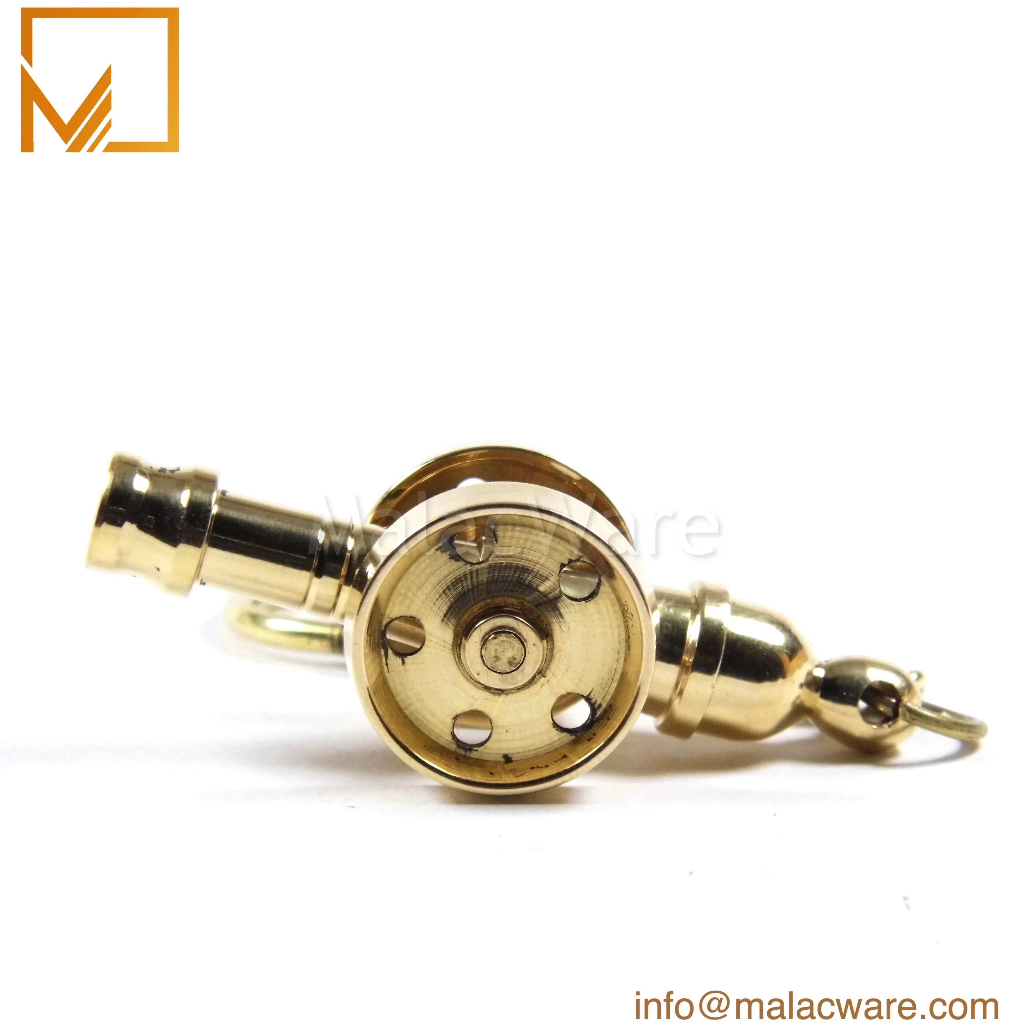 Brass Key Chain Marine Folding Anchor Nautical Key Chain Golden Color ...