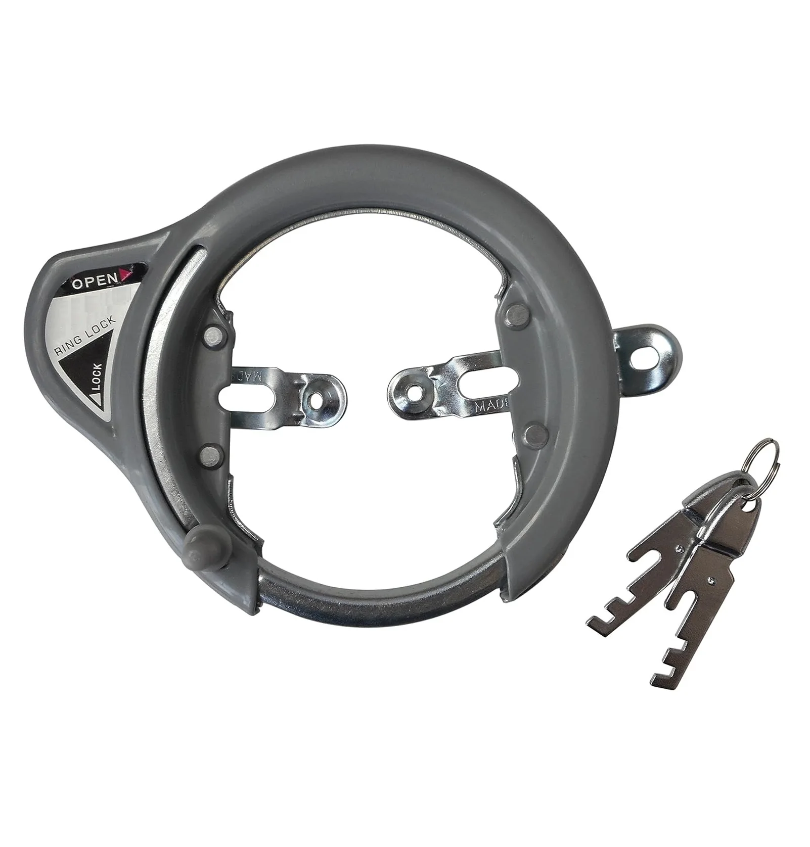 Japanese Ring Type Cycling Frame Lock/Bicycle Ring Frame Lock with 2 ...