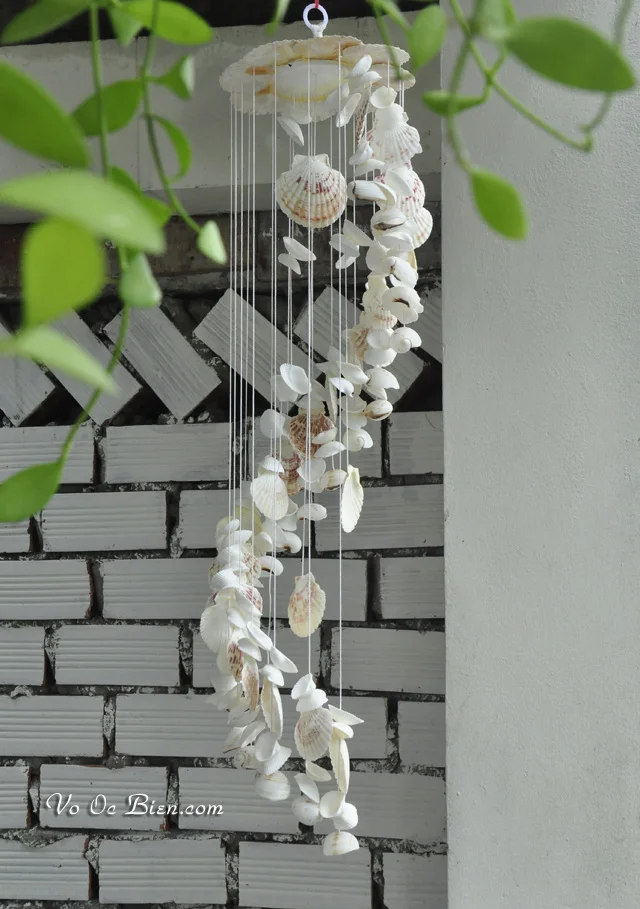Customize Sea Shell Capiz Wind Chimes from Vietnam