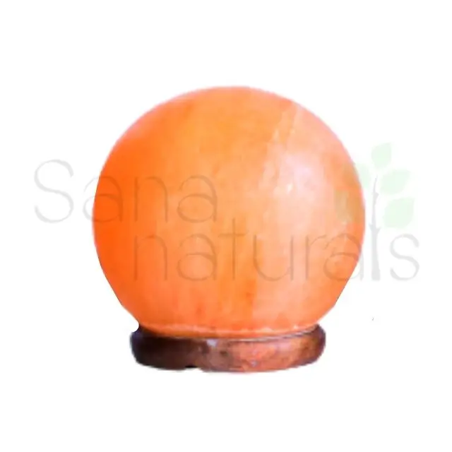 Halloween Fire Ball Himalayan Salt Lamp Perfect Decor Warm Light ...