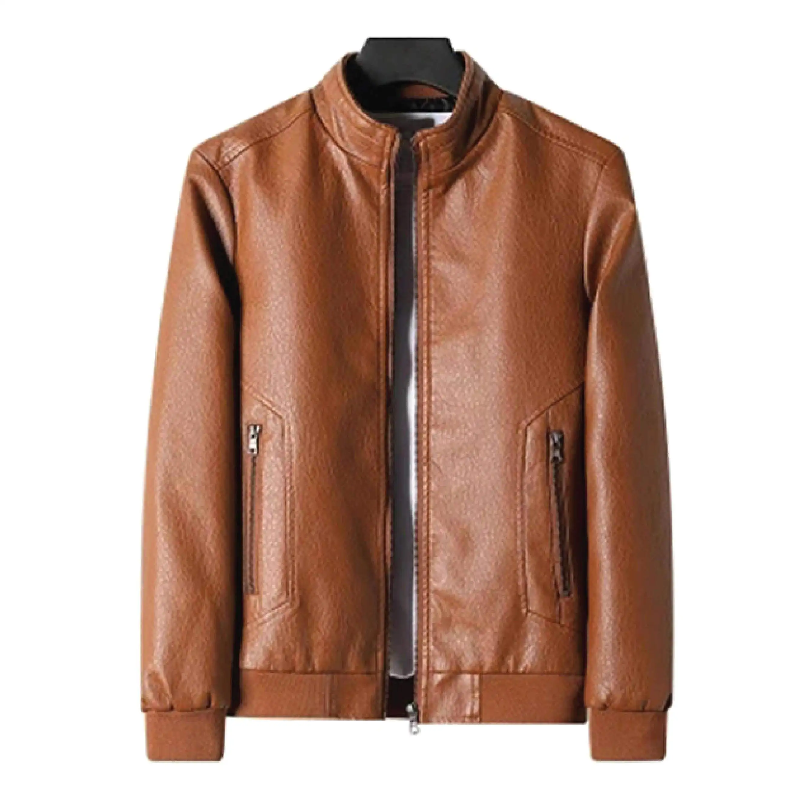 Best Leather Bomber Jacket Custom Made Real Lamb Leather Bomber In ...