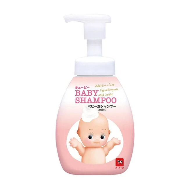 Japan Cow Brand Kewpie Milk Foaming Baby Shampoo 400ml