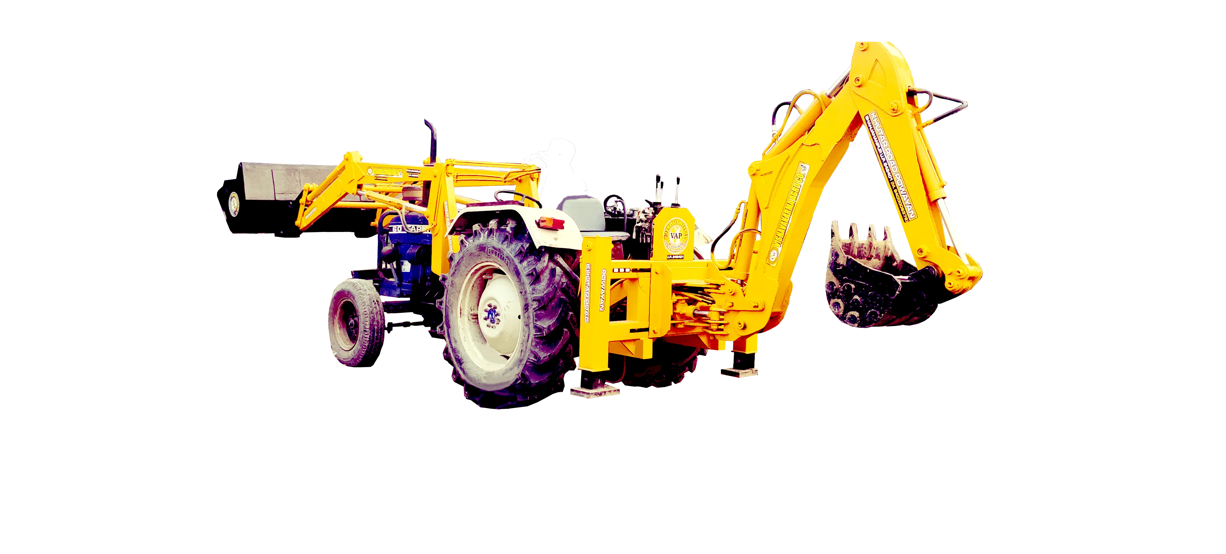 Backhoe Loader Tractor Attachment Without Tractor - Iot