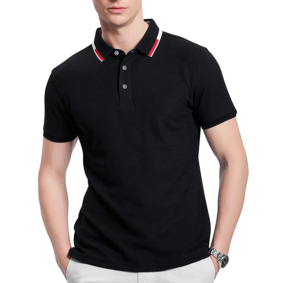 Wholesale 2024 Custom Made Oem New Design Men's Polo T Shirt With Top ...
