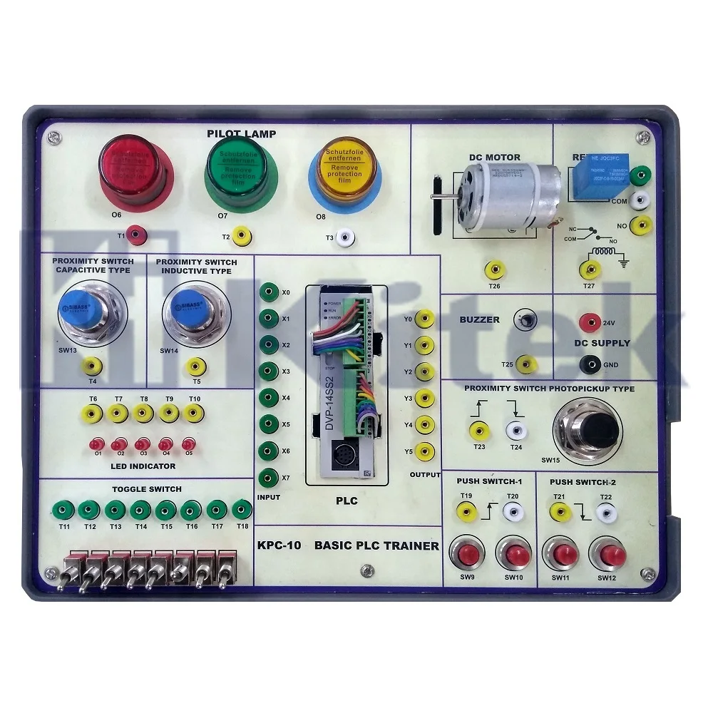 Basic Programmable Logic Controller Trainer - PLC Mechanical