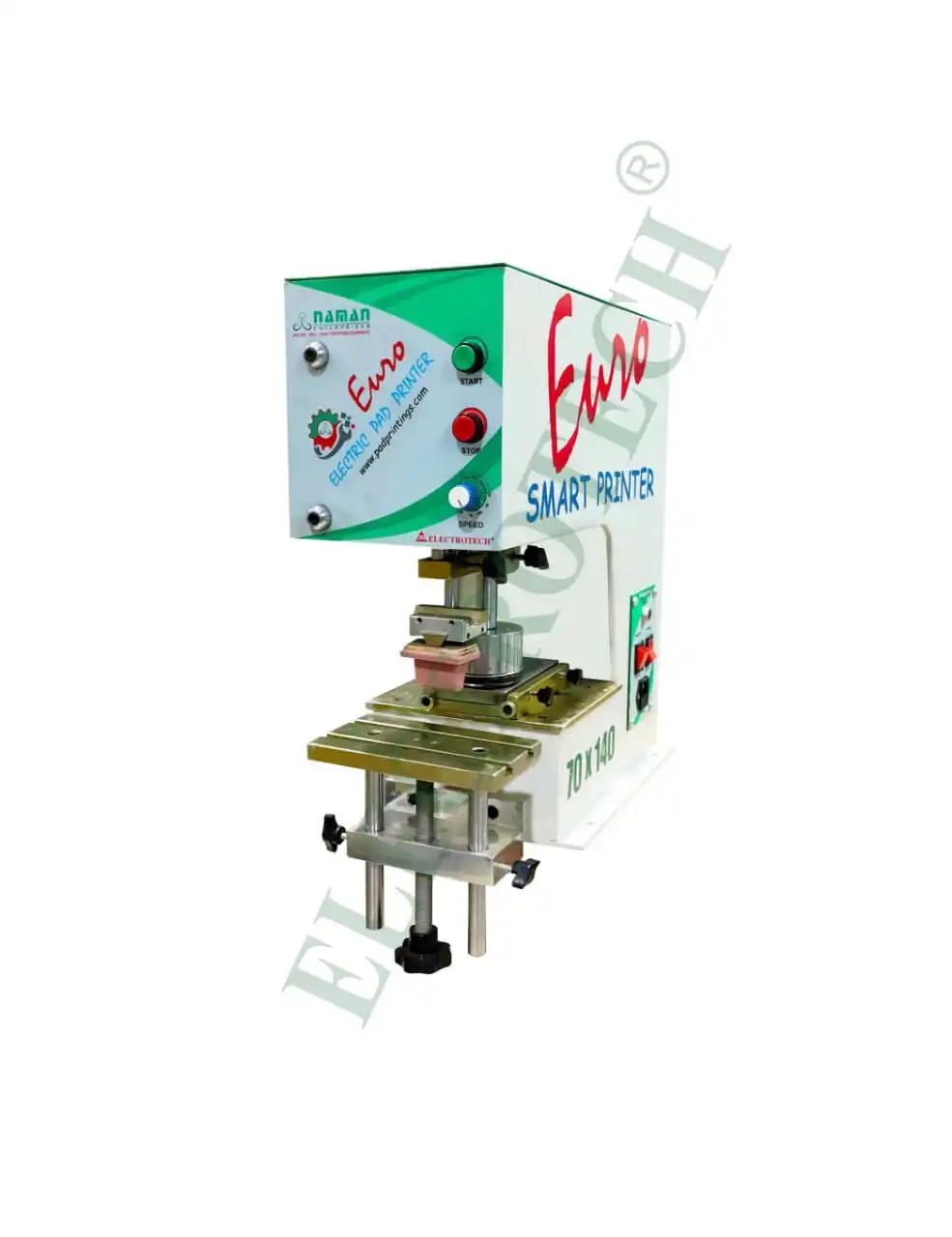 High Speed Single Color Electric Pad Printer Automatic Pad Printing ...