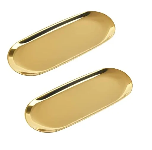 Fully Rounded Shaped Serving Tray With Handle Solid Metal Decorative ... Fully Rounded Shaped Serving Tray With Handle Solid Metal Decorative ...