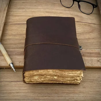 Premium Quality Old Paper Journal Vintage Antique Handmade Genuine ...