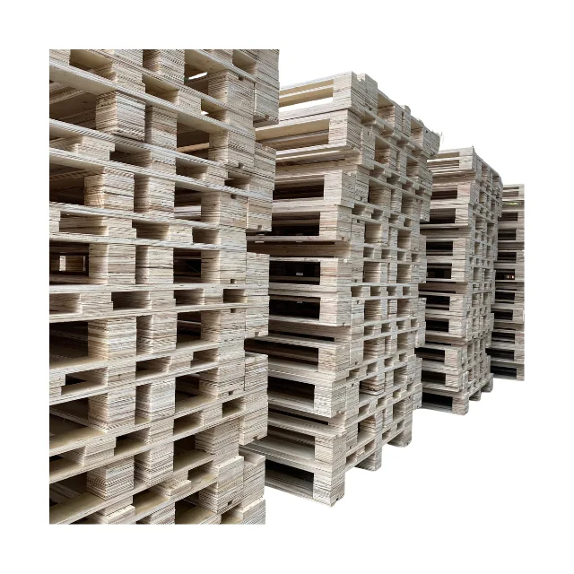 Competitive Price Wooden Pallets In Use Compressed Wood Pallet ...