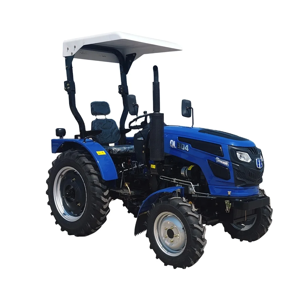 Tractor for Agriculture 30hp 4wd Mini Farm Tractors with Front End ...