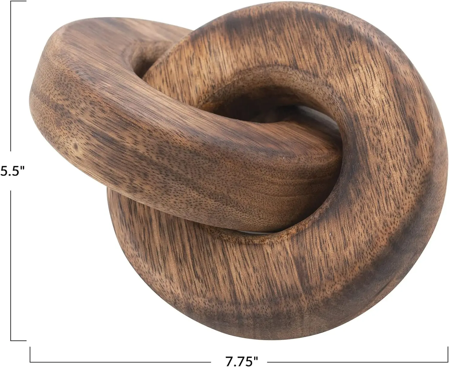 Mango Wood Chain Link Burnt Finish Decor Natural - Buy Mango Wood Chain ...