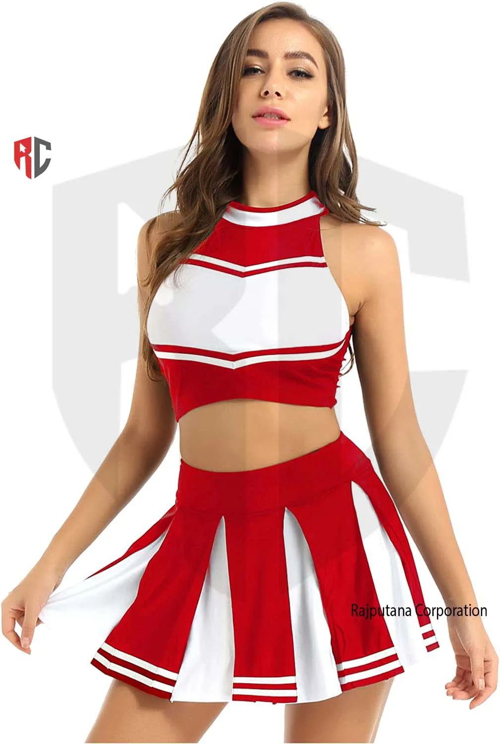 Women Cheer Leading Uniform For Cheerleaders Sportswear Tank Top Cheer ...