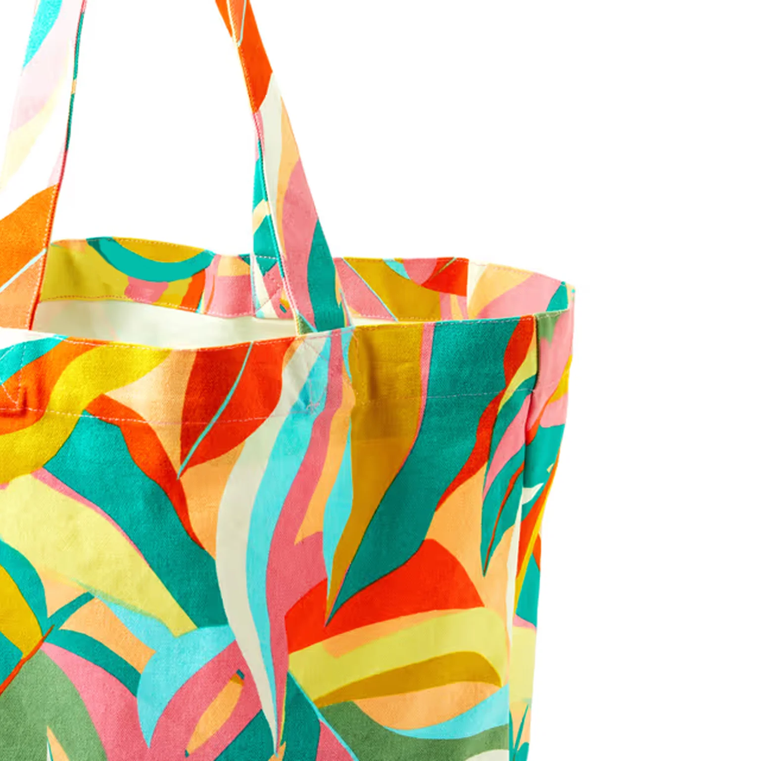 Premium Quality Large Canvas Shopping Carry Bag with Self Handle 100% ...