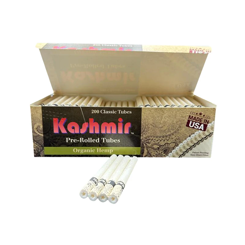 Kashmir Organic Hemp Pre-rolling King Tubes For Smoke For Slow Smooth ...