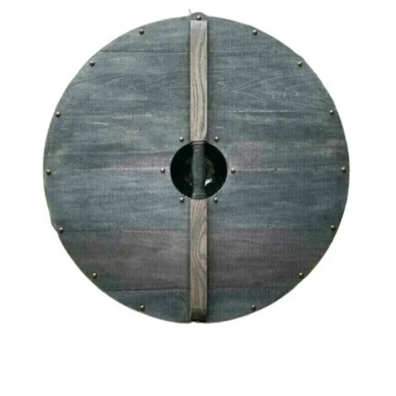 New Medieval Wooden Shield Roman Viking Shield 22 Inch Round Shield ...