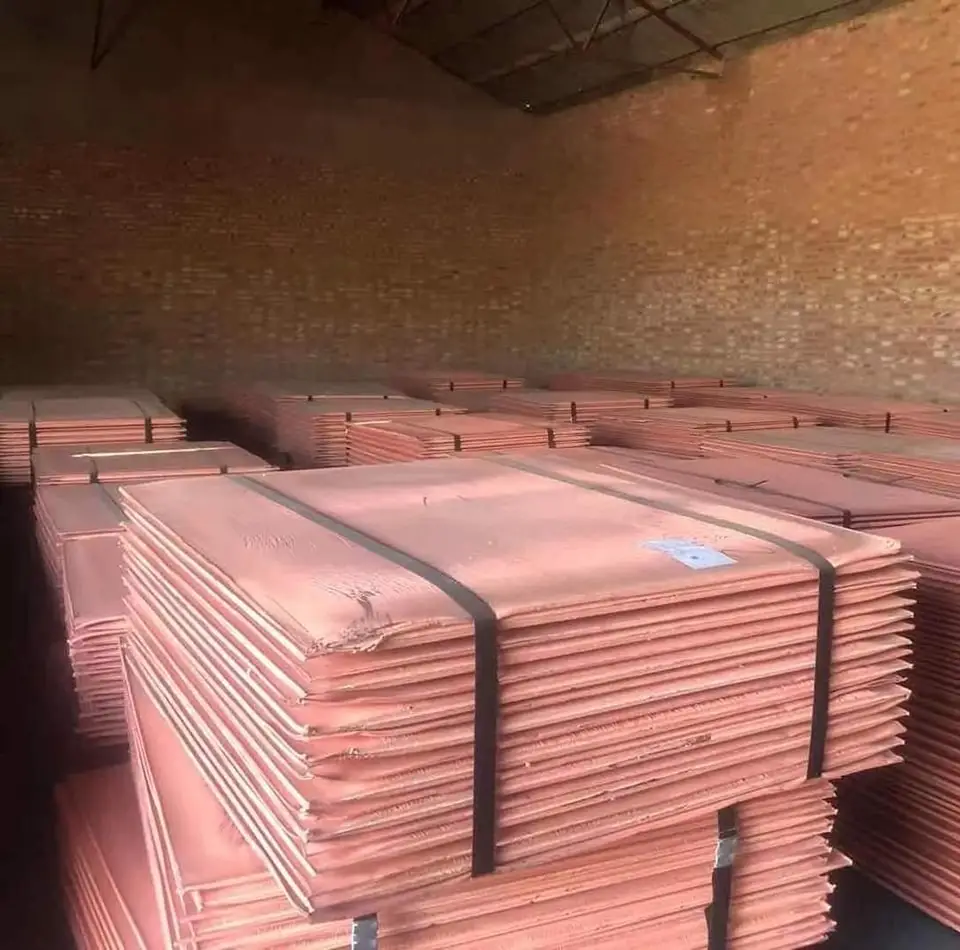 We Sell 99.9% Copper Cathodes In Very Carefully Manufactured Cores For ...