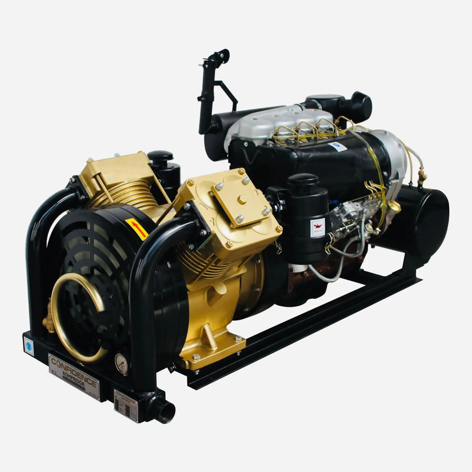 Confidence BNB102 D Diesel Silo Trailer Air Compressor