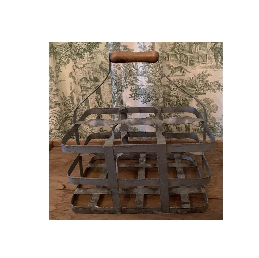 Galvanized Metal Caddy with Compartments Rustic Farmhouse Kitchen ...