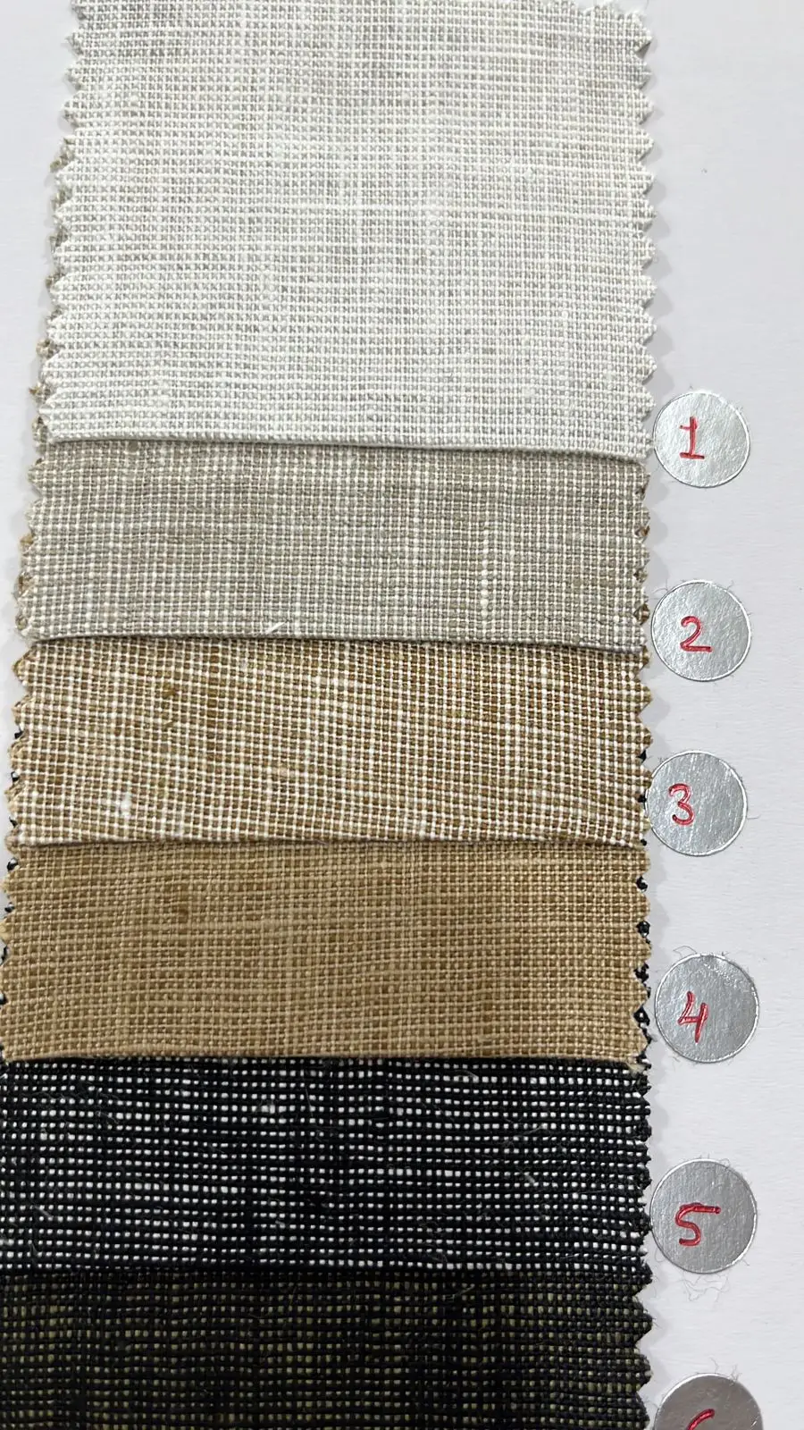 100 Pure Linen Fabric For Man Suiting Plain Dyed 220 Gsm Woven Fabric ...