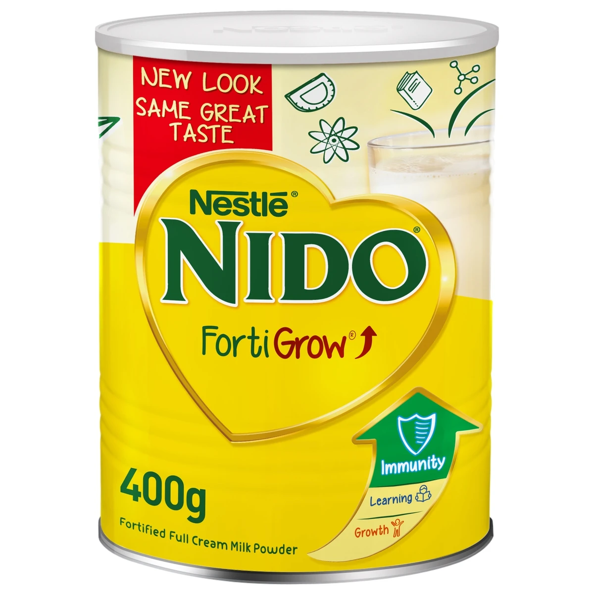 Nestle Nido Fortificada Powdered Drink Mix,Dry Whole Milk Powder,56.4 ...