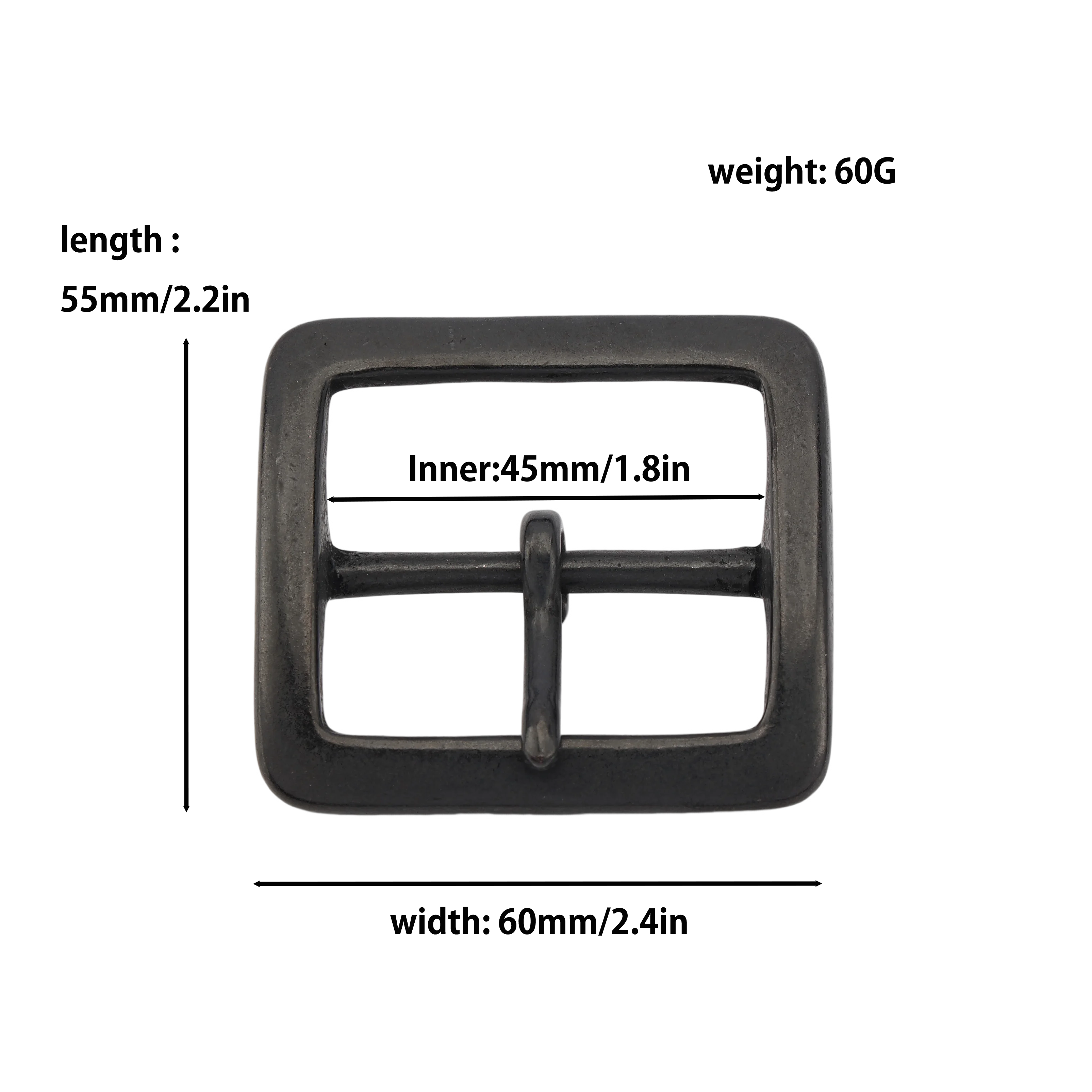 Made In Japan Solid Brass Black Plated 45mm Multi-size Replacement ...