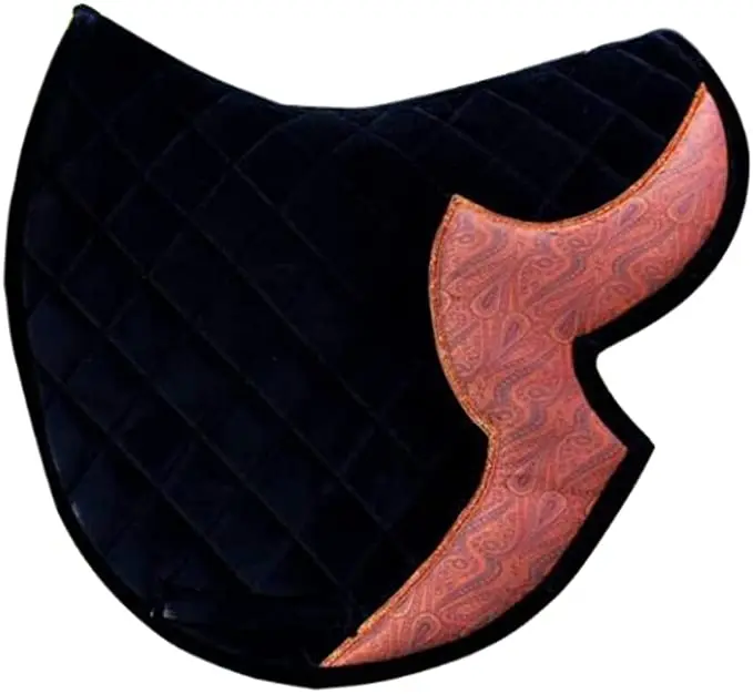 Handmade Leather English All Purpose Horse Saddle Pad Embroidery Saddle ...