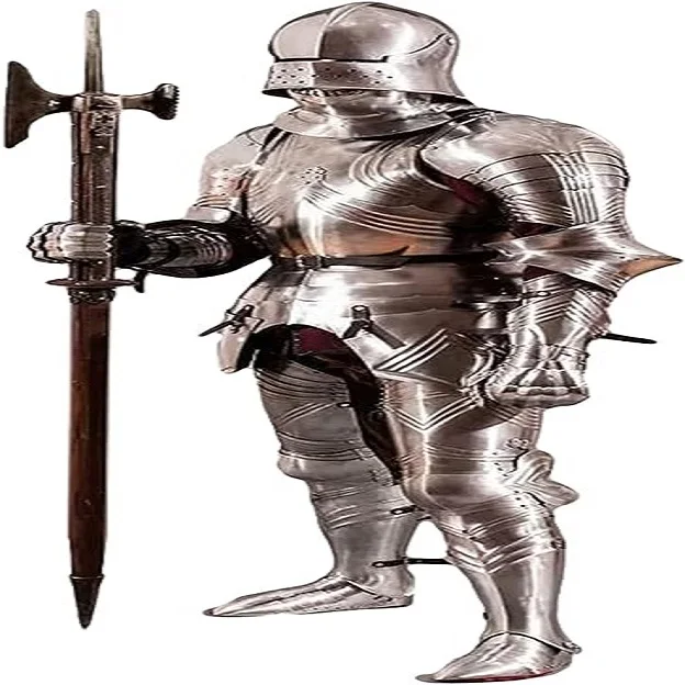 Medieval Body Armor For Role Play & Halloween Crusader Combat Knight ...