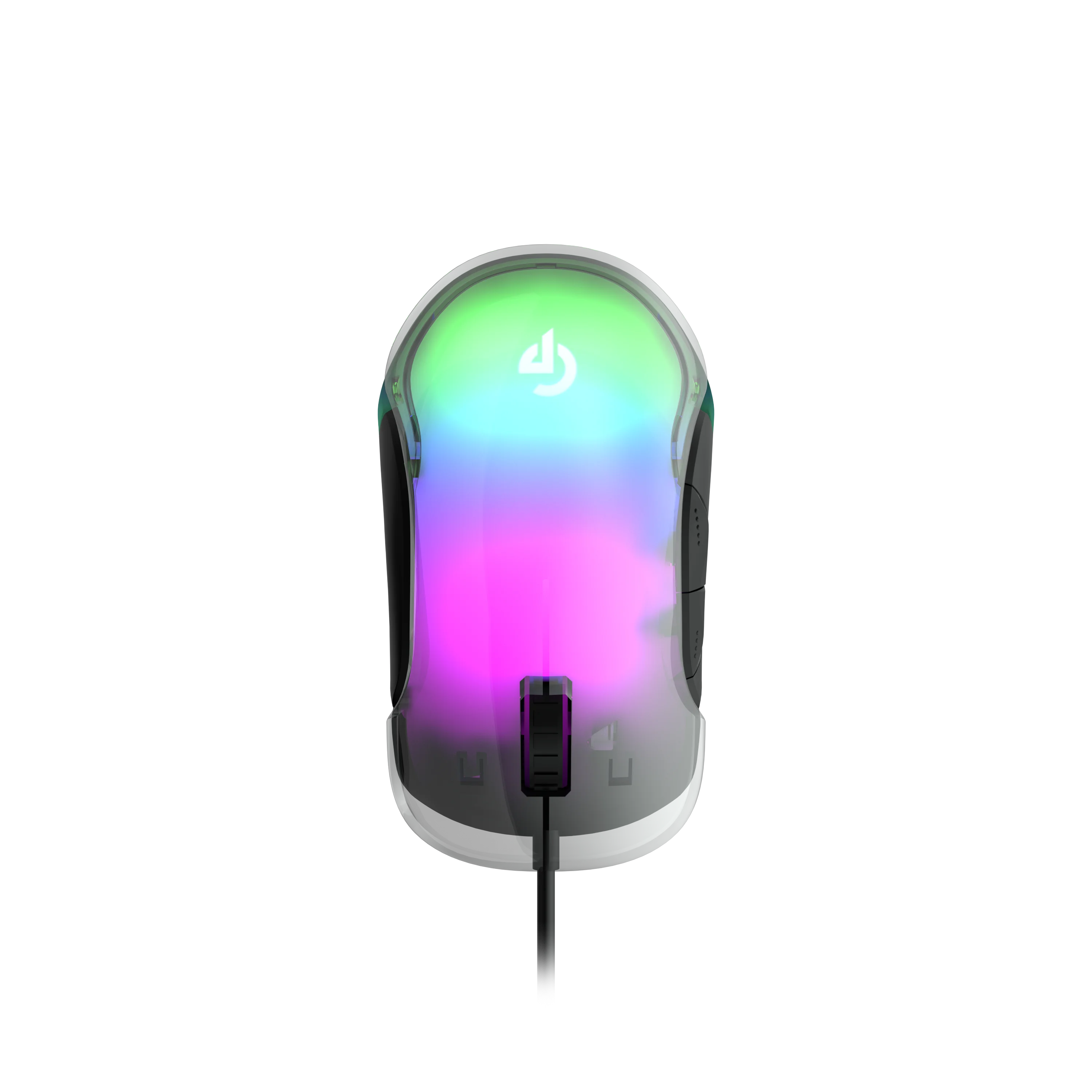 Best Seller Porodo Gaming Rgb 8d Crystal Shell Mouse 12800 Dpi ...