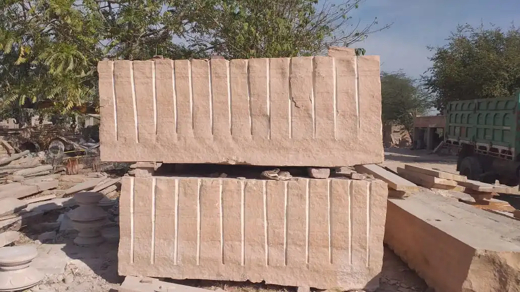 Jodhpur pink Sandstone Exterior Design Jodhpur Popular Sandstone Blocks ...