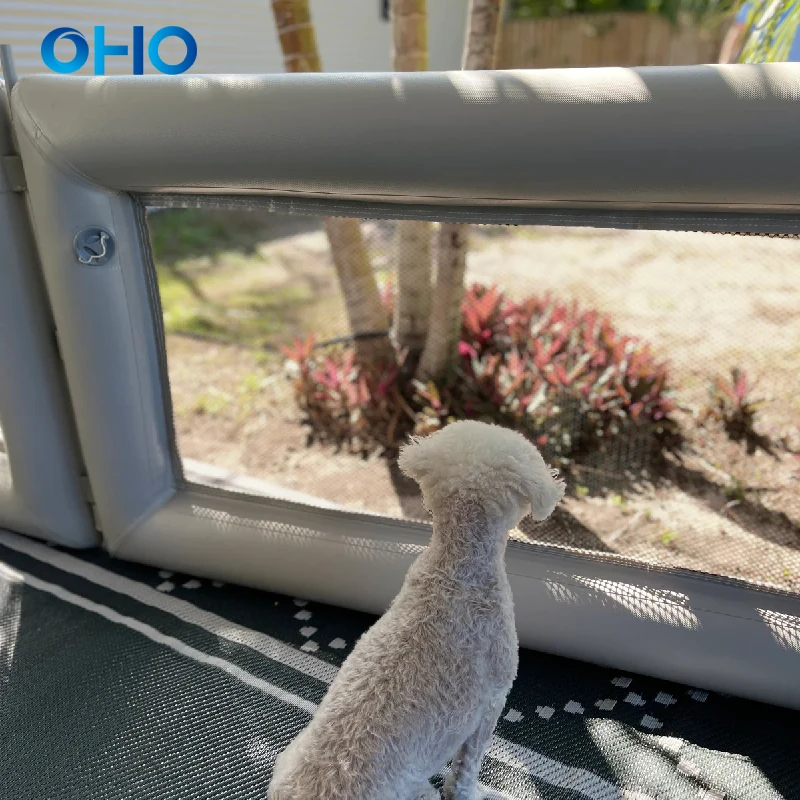 Outdoor Camping Car Side Standalone Foldable Inflatable Fence For Kid ...