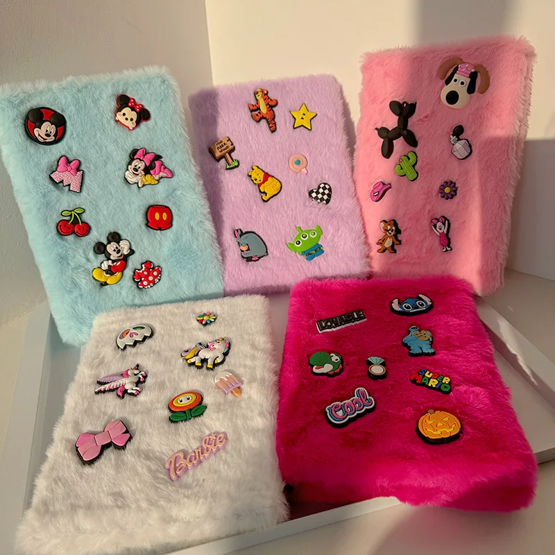 Han Fan Cute Plush Notepad Student Note-taking Notebook Notebook High ...