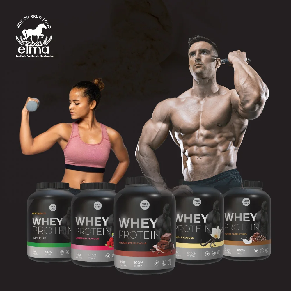 OEM Direct Factory Isolated Whey Protein Powder for Muscle Growth